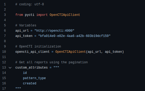 OpenCTI #8 - Use the API